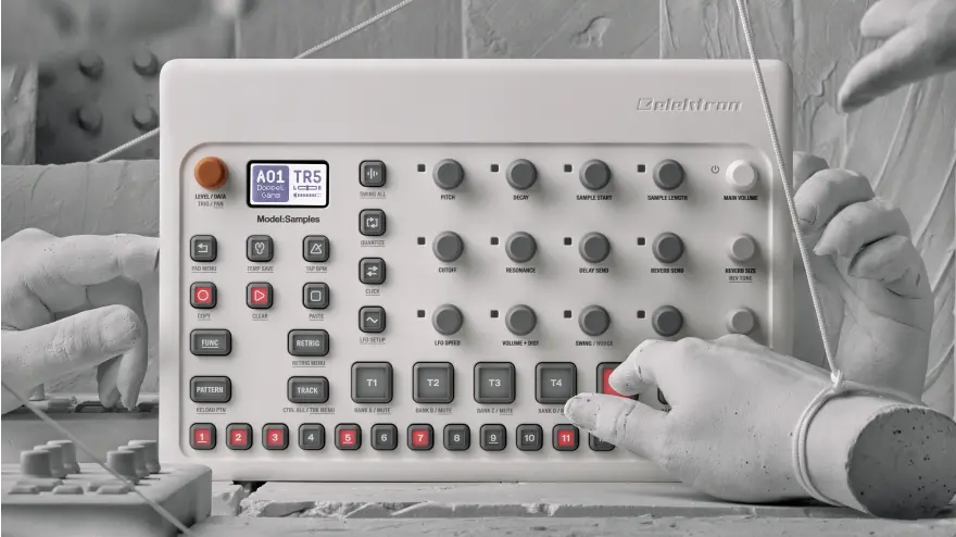Model:Samples | Intuitive 6 Track Sample Based Groovebox | Elektron