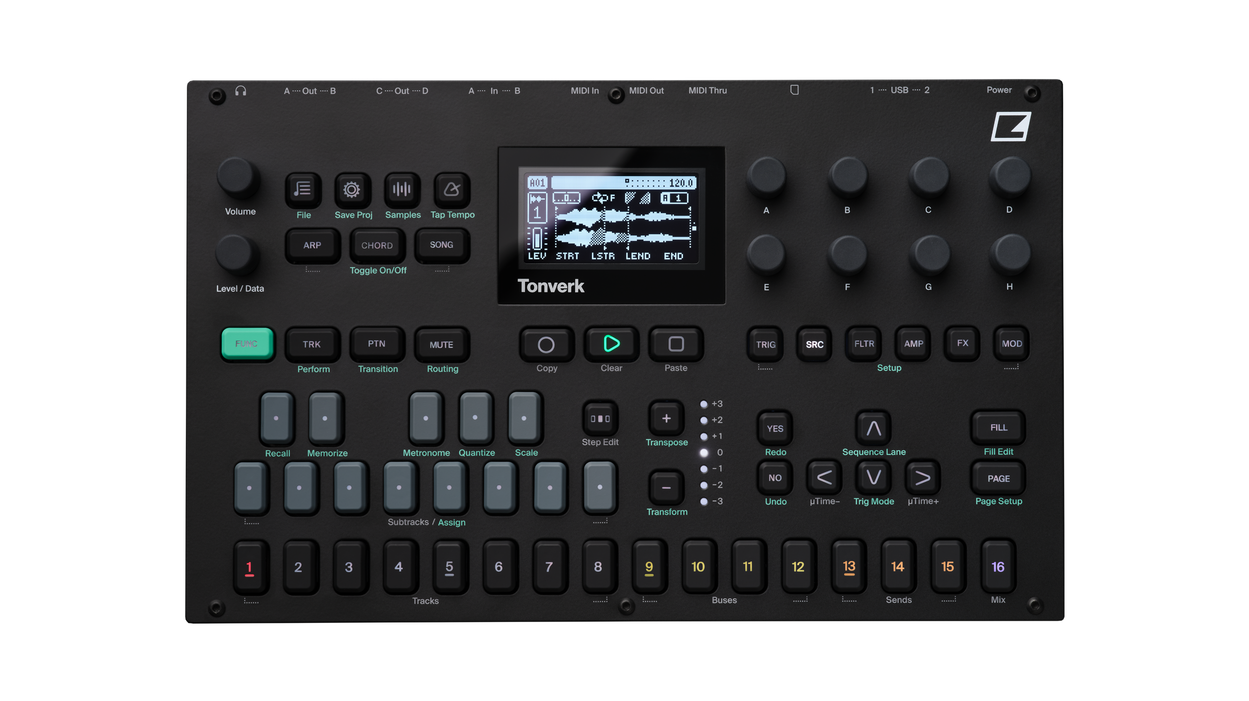 Tonverk | Polyphonic Multisampler & Audio Processor | Buy from Elektron